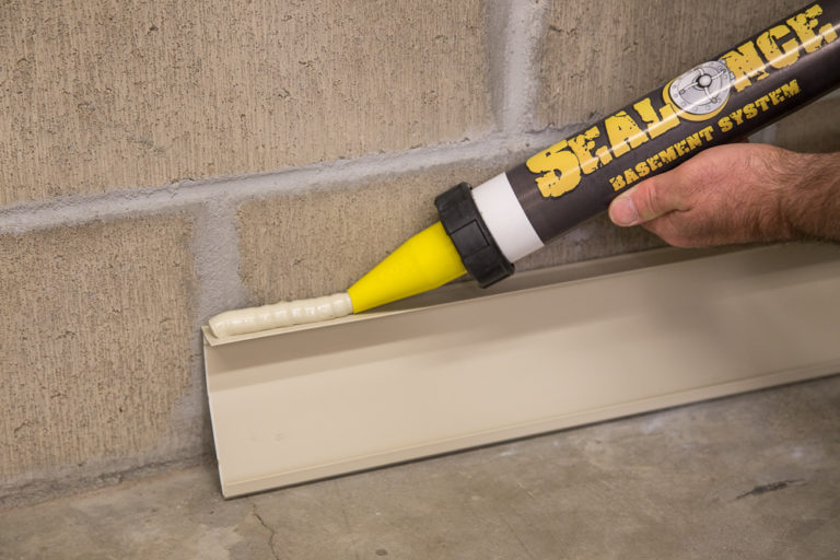 Diy Basement Waterproofing Sealonce Basement System Easy