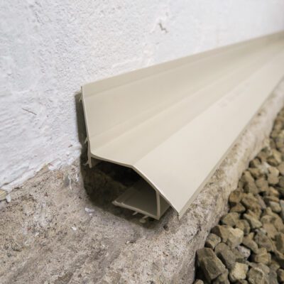 Interior Basement Waterproofing Footer System - Drain Main - Waterproof.com