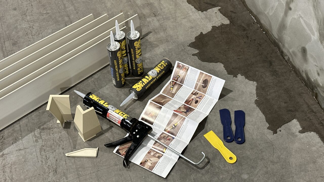 Sealonce Diy Basement Waterproofing System Basement Sealing